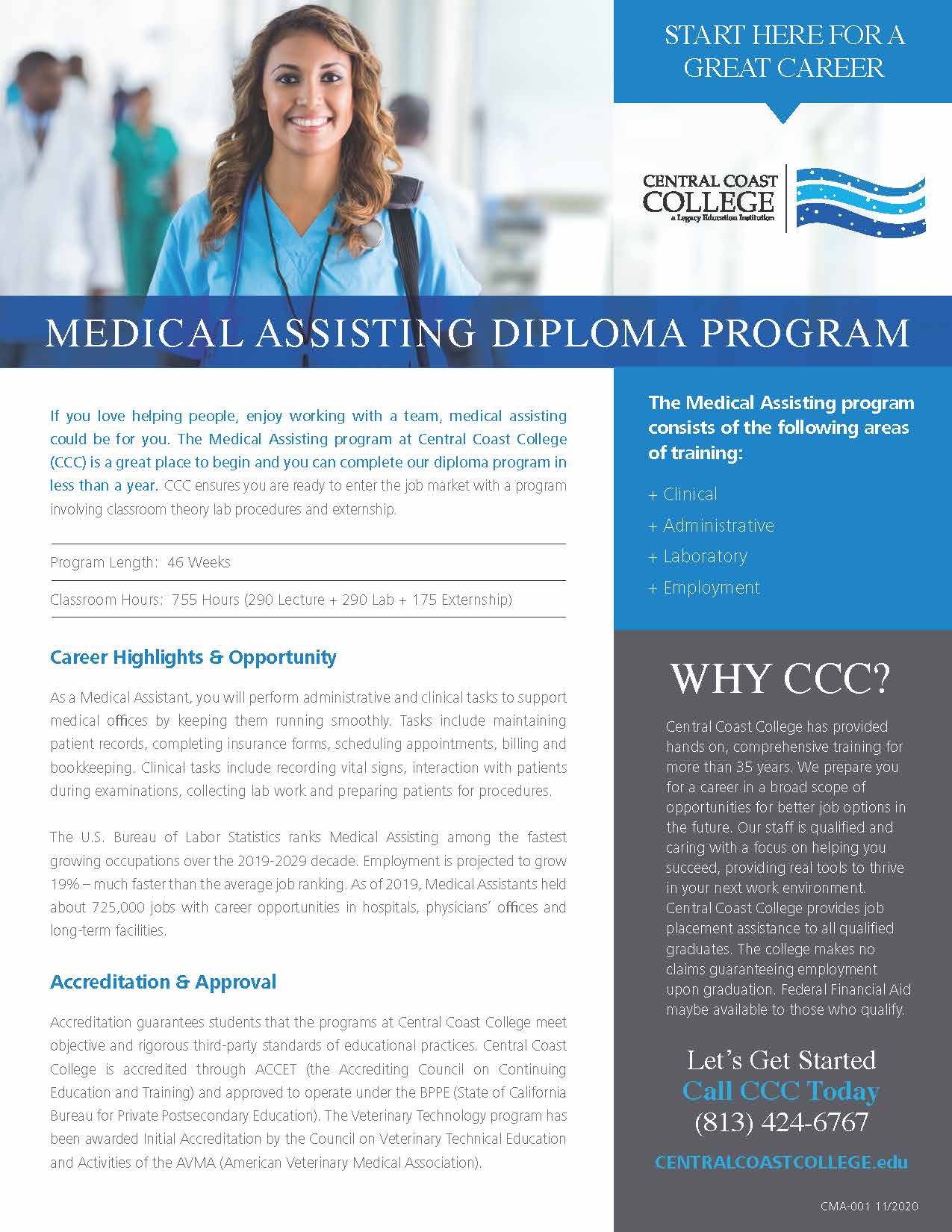 Medical Assisting Program Training Monterey, CA Central Coast College