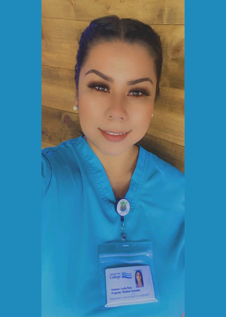 Building a Legacy: Medical Assisting Graduate, Leslie Ruiz - Central ...