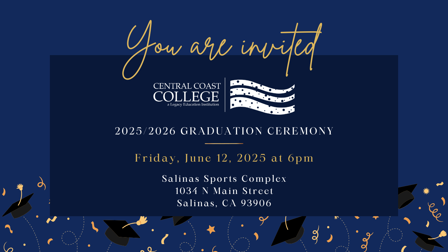 Graduation - Central Coast College